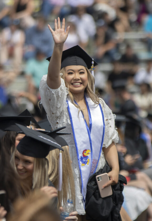 PHOTOS: University of Kansas 2022 commencement | News, Sports, Jobs ...